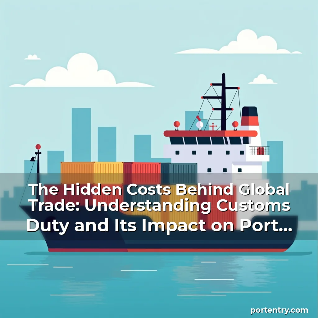 The Hidden Costs Behind Global Trade: Understanding Customs Duty and Its Impact on Port ...